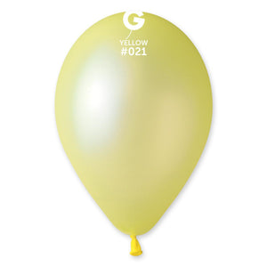 Gemar Neon Yellow #021 Latex Balloons