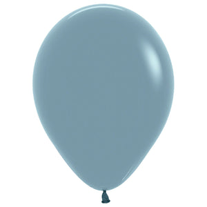 Sempertex Pastel Dusk Blue Latex Balloons
