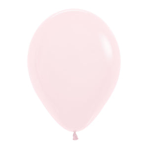 Sempertex Pastel Matte Pink Latex Balloons