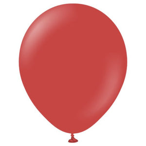 Kalisan Standard Deep Red Latex Balloons